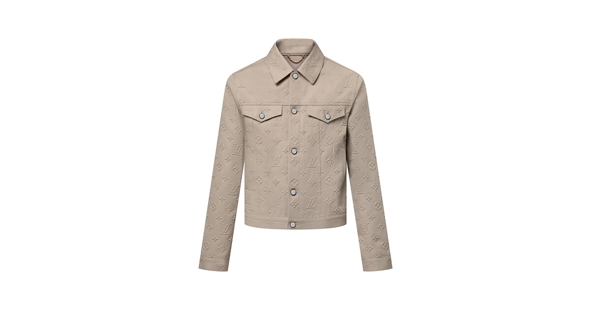 Monogram Embossed Denim Jacket - Ready-to-Wear | Louis Vuitton India