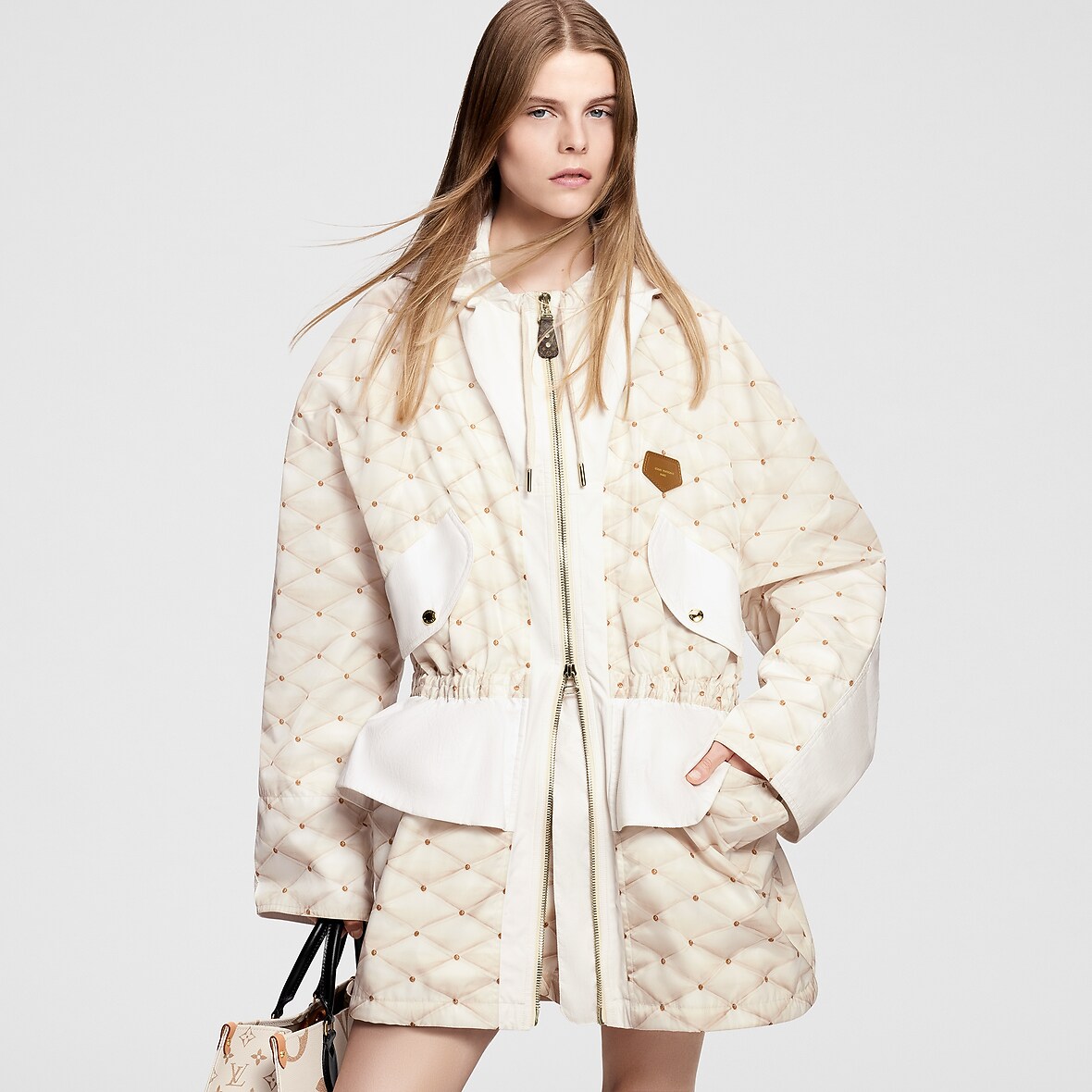 3D Malletage Print Parka - For Women | LOUIS VUITTON