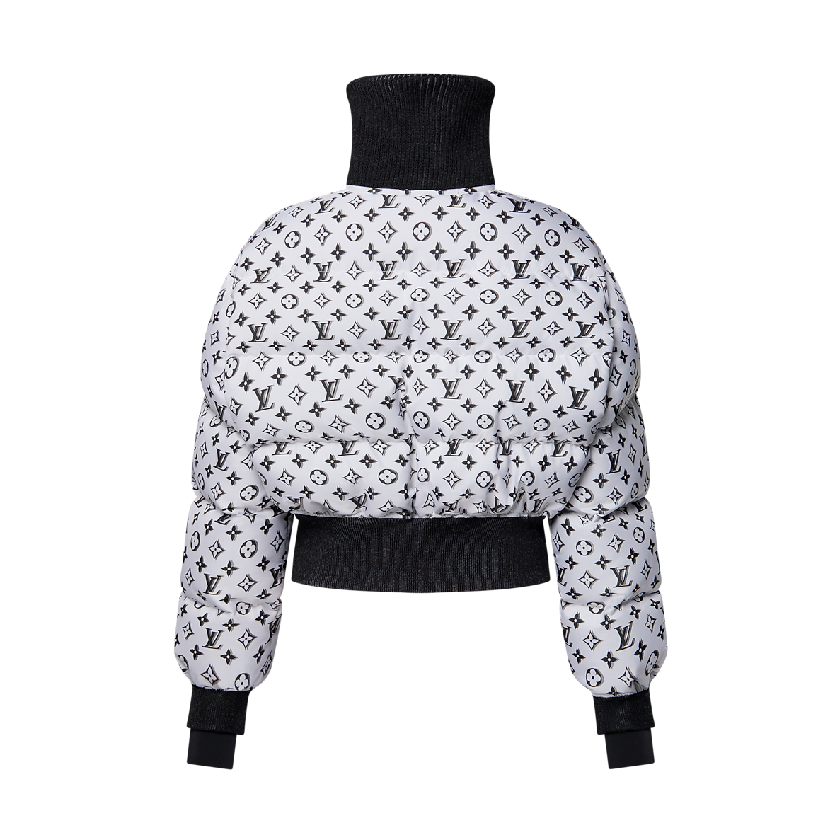 3D Monogram Cropped Puffer Jacket - Ready-to-Wear | LOUIS VUITTON