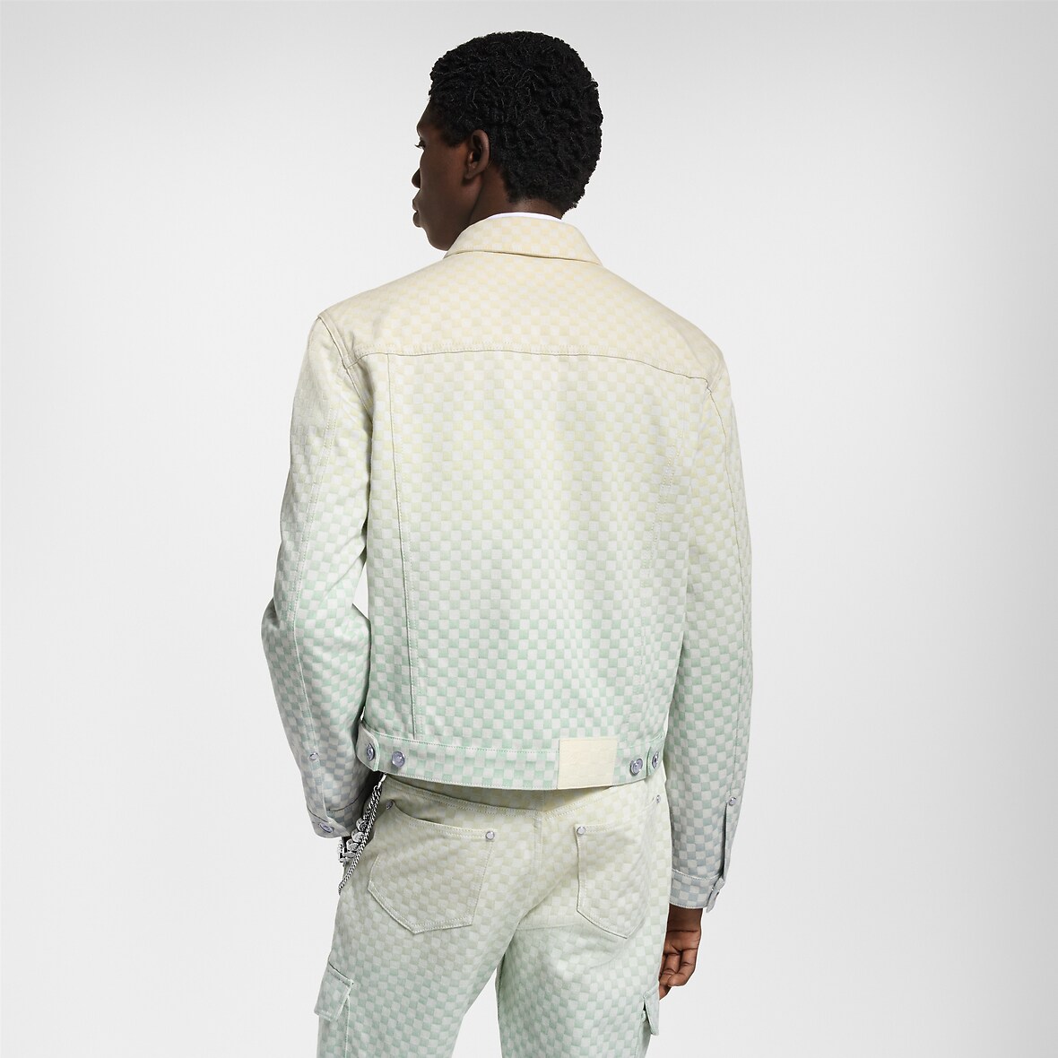 Damier Gradient Jacquard Denim Jacket - Ready-to-Wear | Louis Vuitton India
