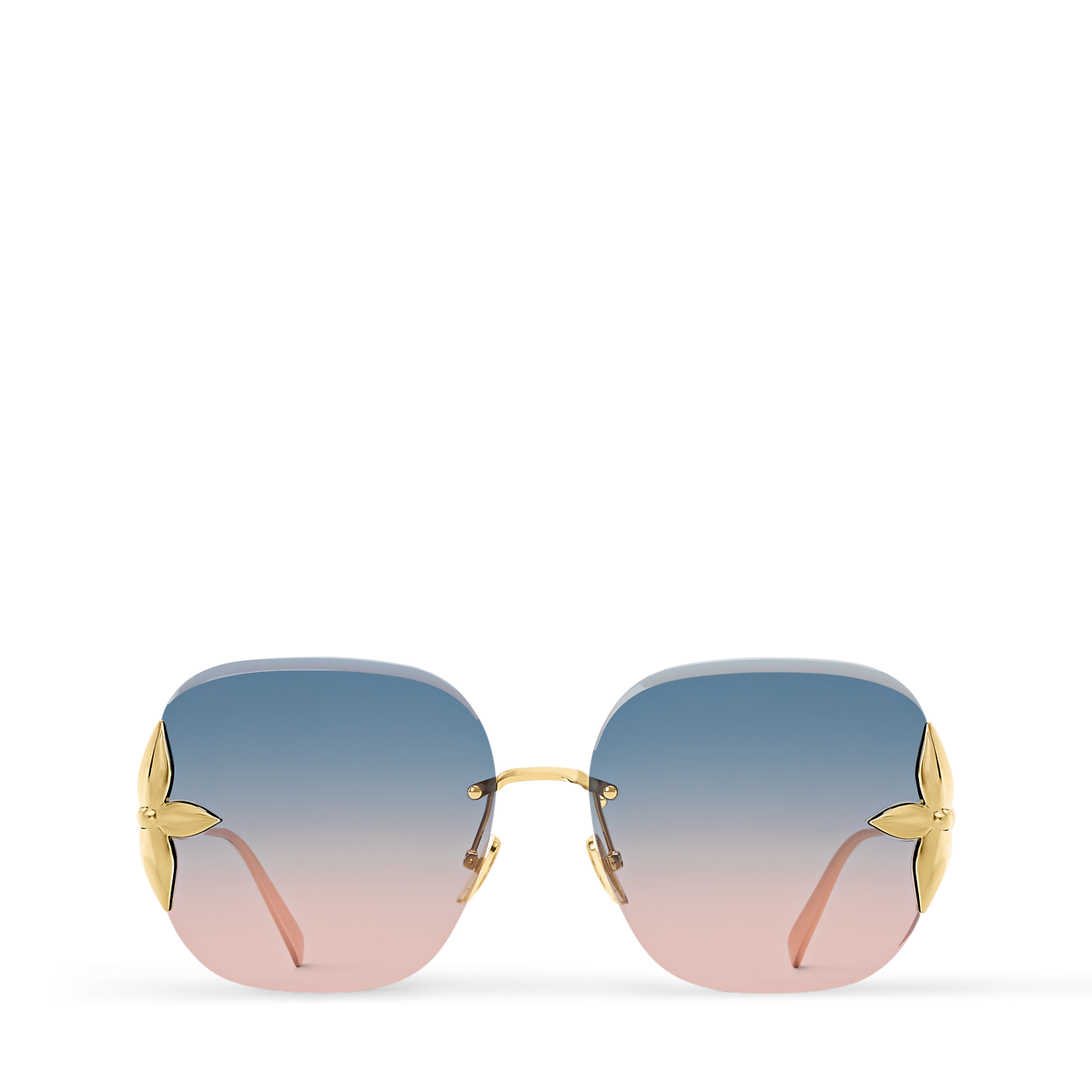 Flower Edge Metal Square Sunglasses . - Accessories | Louis Vuitton India