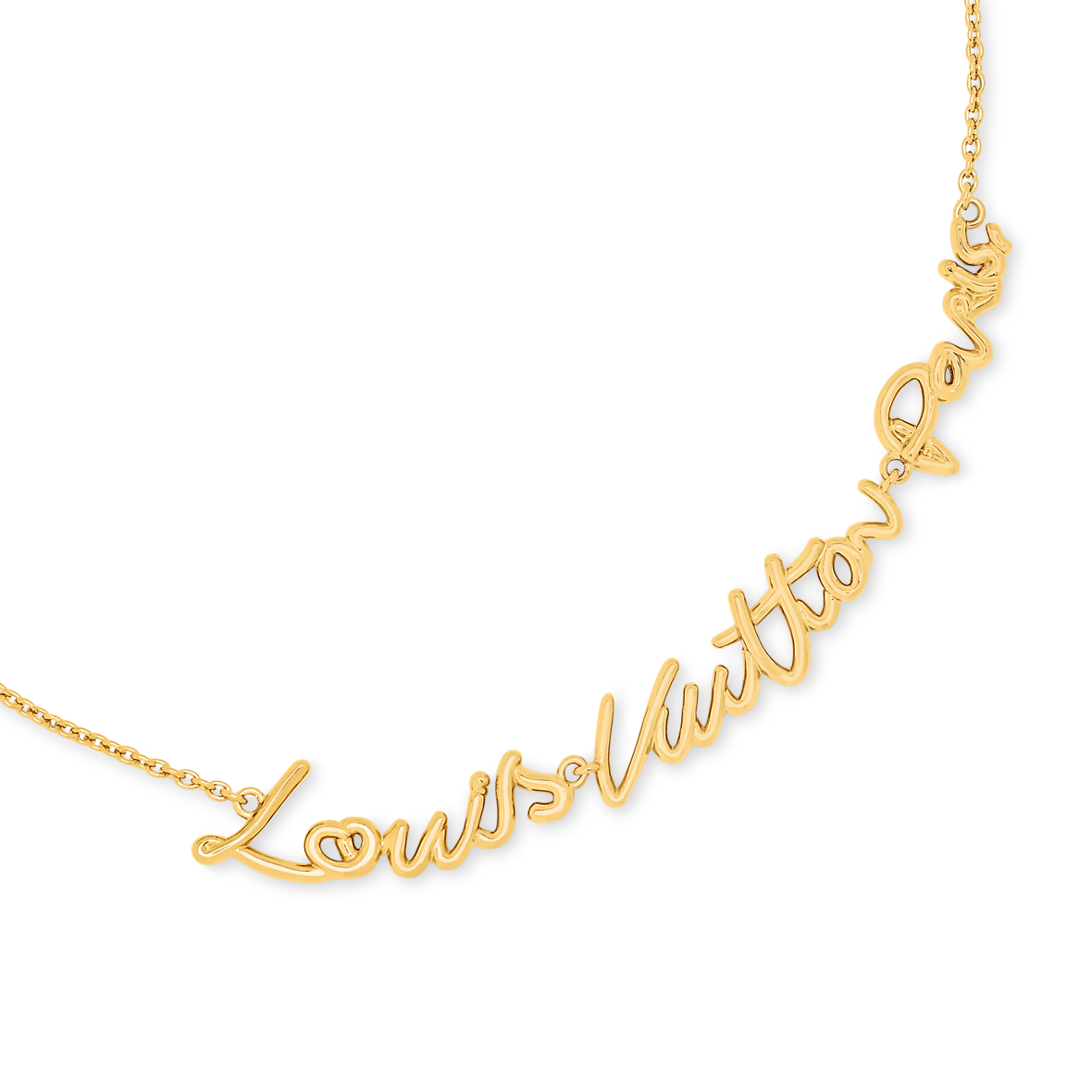 LV Script Necklace . - Fashion Jewellery | Louis Vuitton India
