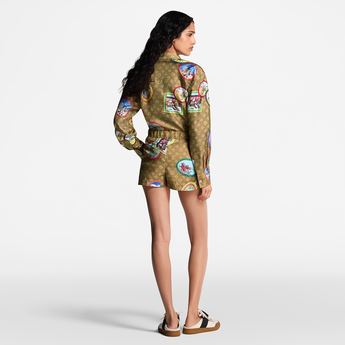 Monogram Cat Stamp Shorts - Ready-to-Wear | Louis Vuitton India