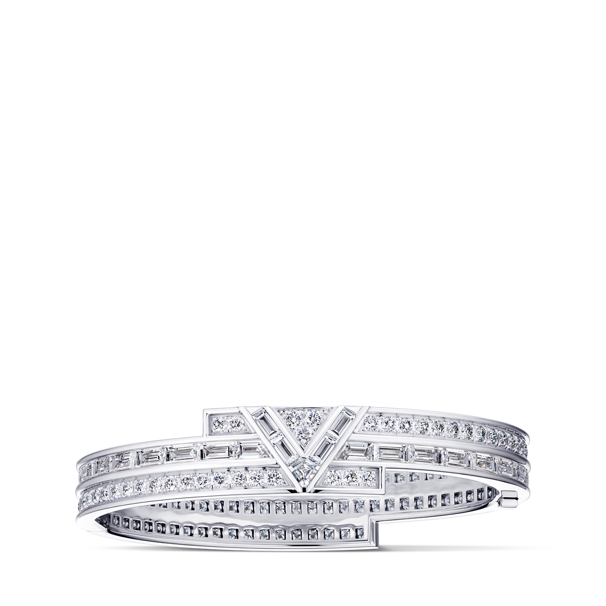 Pure V Bracelet, White Gold and Diamonds - Jewelry | Louis Vuitton India