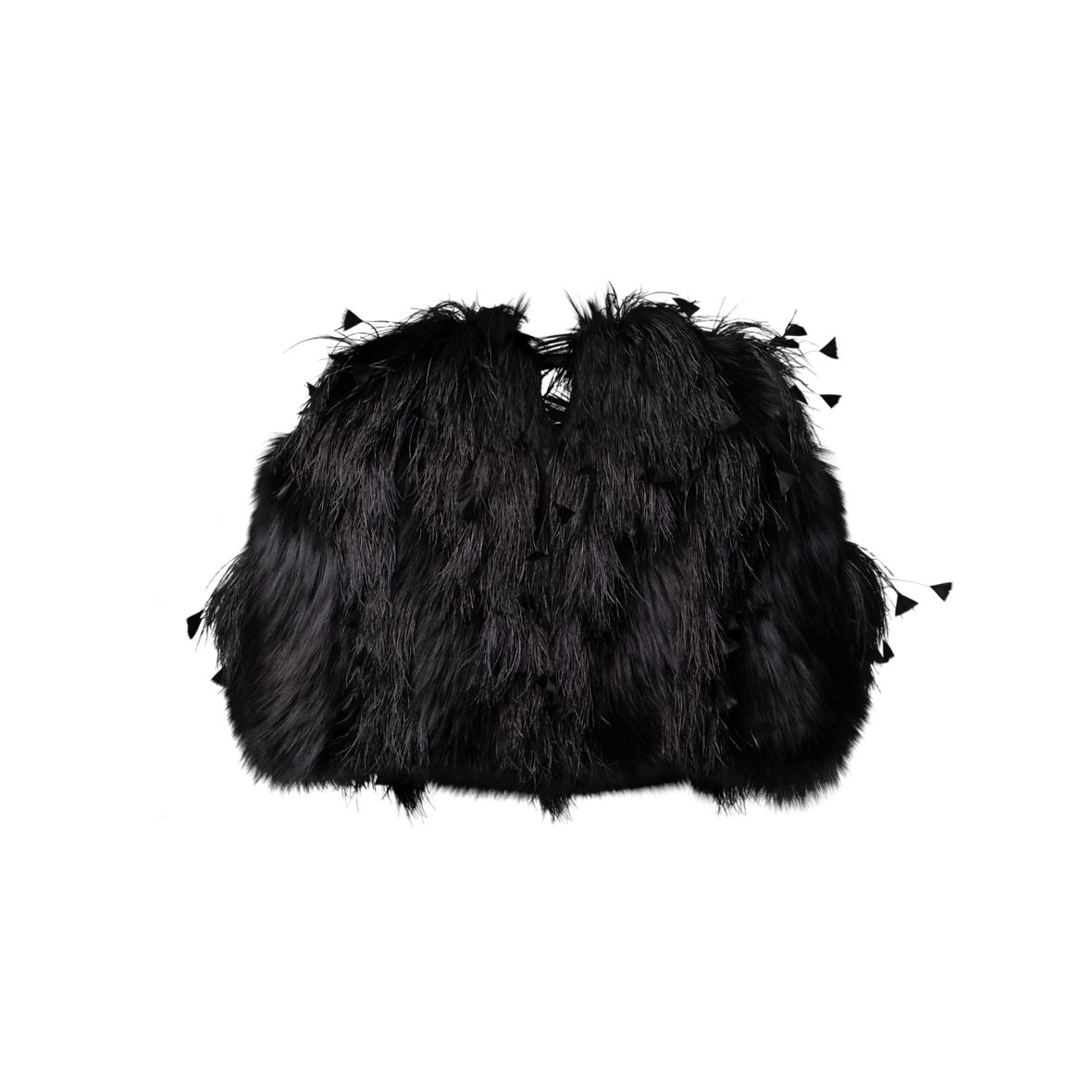 Short Fox Cape With Feathers - Ready-to-Wear | Louis Vuitton India